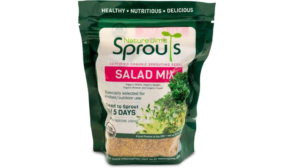 Nature Jims Sprouts Salad Sprout Mix: Growing Blend (2026)