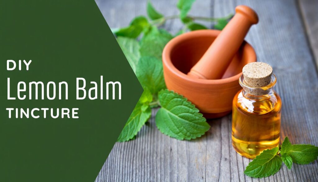 DIY Lemon Balm Tincture: Soothe Nerves and Aid Digestion (2025)