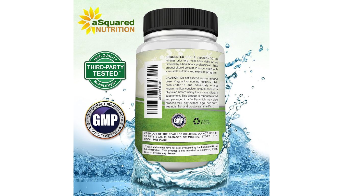 aSquared Nutrition Garcinia Cambogia 1600mg Review (2026)