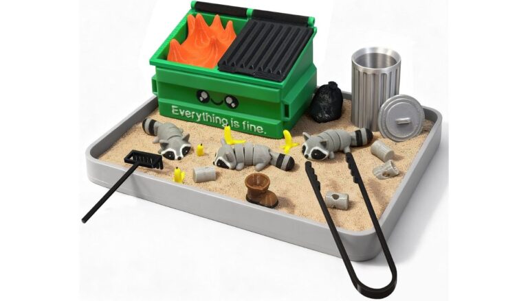 Dumpster Fire Zen Garden Funny Desk Decor Review (2026)